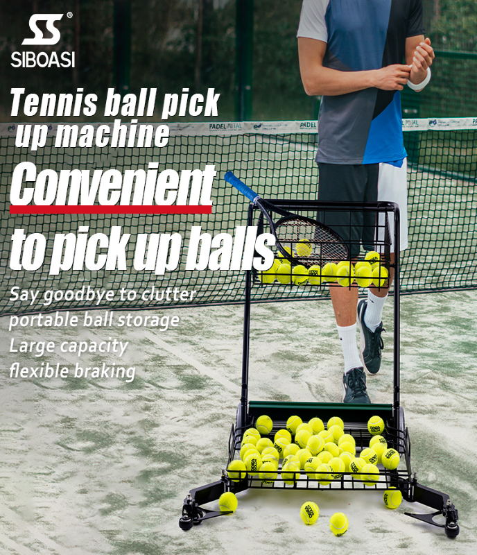 S705 Tennis Ball Pick UP Machine - SIBOASI
